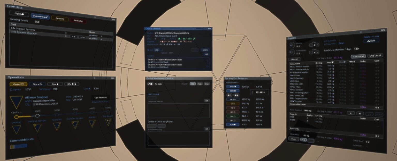 Dev Log 2024/05: Game Layer framework | Alliance Space Guard